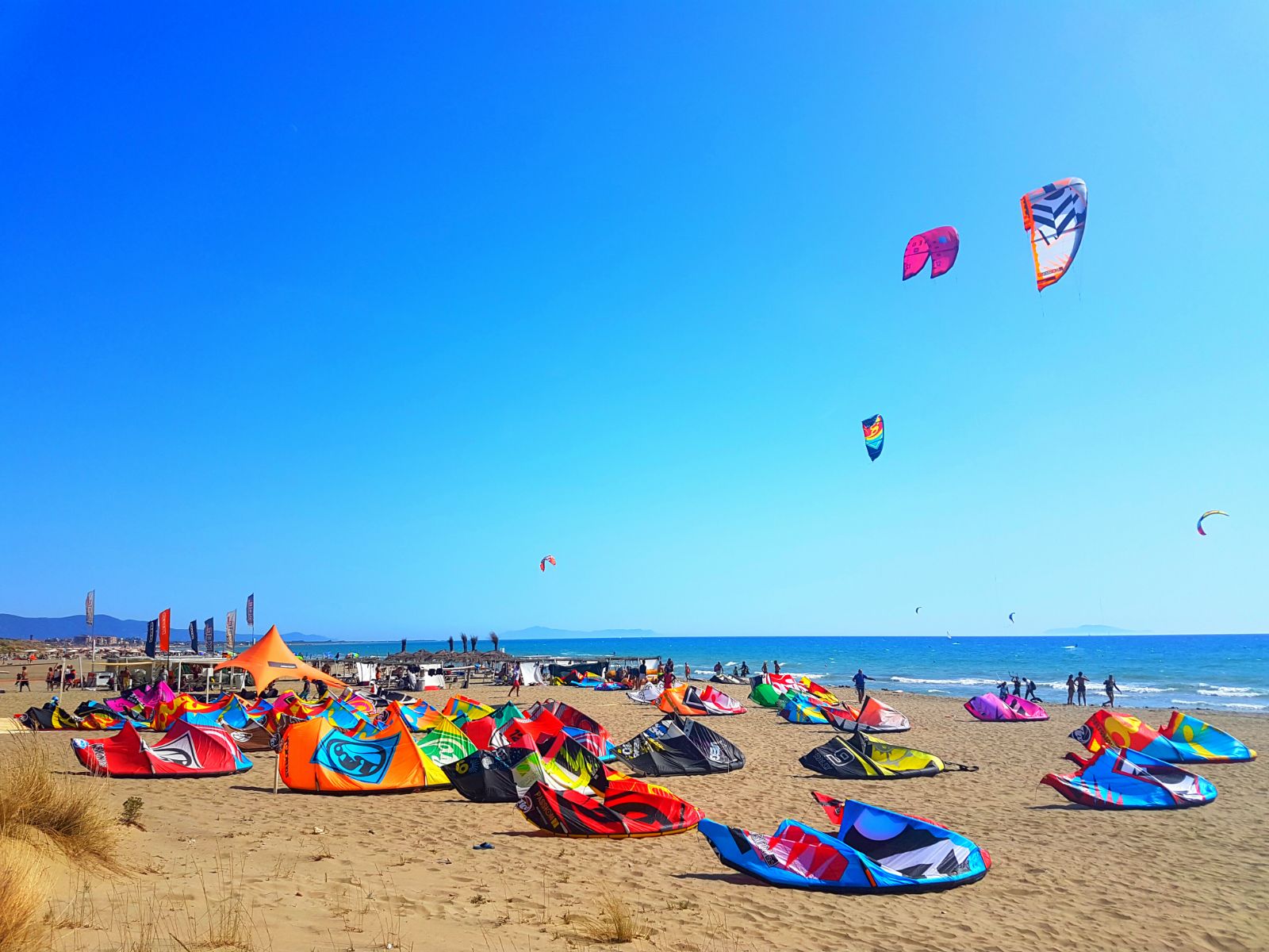 Kitebeach Fiumara in der Maremma, Toskana - Enjoy Maremma